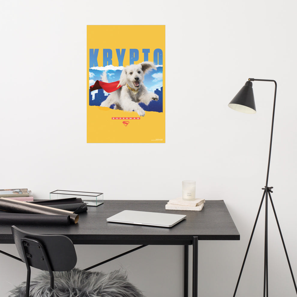 SUPERMAN (2025 Movie) Krypto Premium Poster – DC Shop