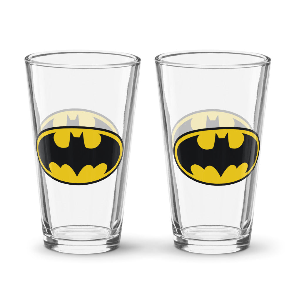 BATMAN Logo Pint Glass – DC Shop