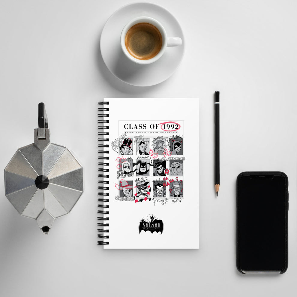BATMAN: THE ANIMATED SERIES Class of 1992 Spiral Notebook – DC Shop