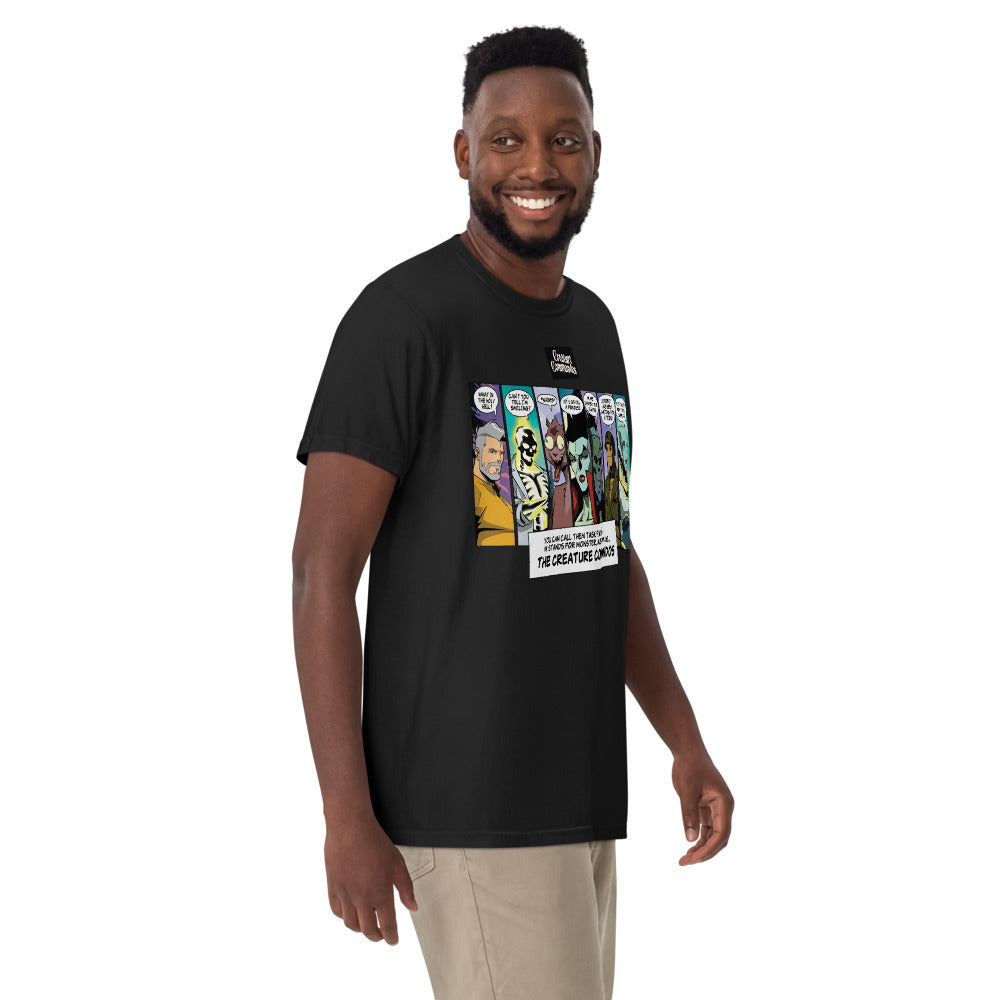 CREATURE COMMANDOS Panels Comfort Colors T-shirt – DC Shop
