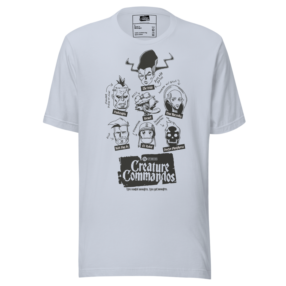 CREATURE COMMANDOS Inside Dope T-shirt – DC Shop